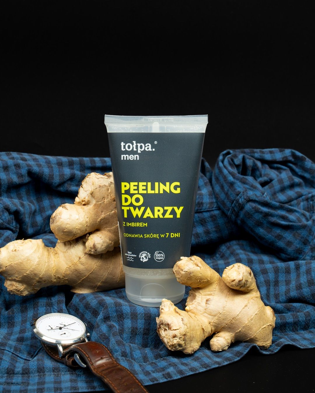 peeling do twarzy z imbirem, 150 ml | tolpa.pl
