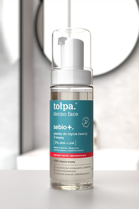 pianka do mycia twarzy, 150 ml | tolpa.pl